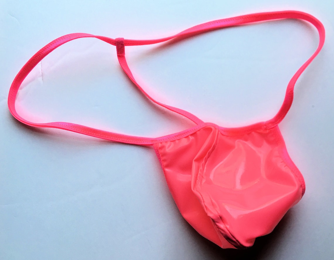 Men's Latex Rubber G String Thong Second Skin Exotic - Etsy