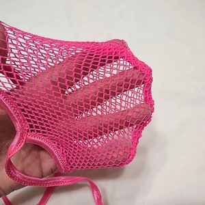 Men's G String Thong Super Stretchy FISH NET Stocking TORPEDO Missile ...
