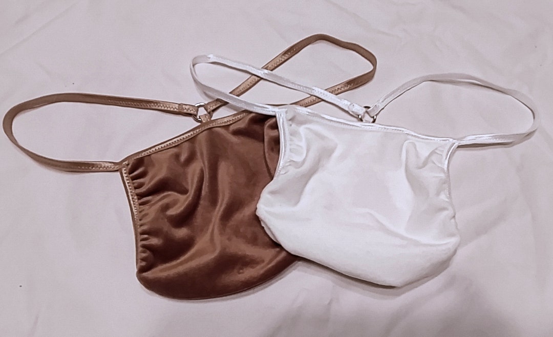 Men's Bikini G String Y Back Underwear Thong Lingerie Ultra Soft Stretch LUX CASHMERE VELVET ...