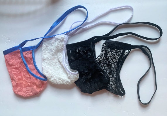 Men's BACKLESS Soft Cock Sock Sack G String Thong No Back - Etsy