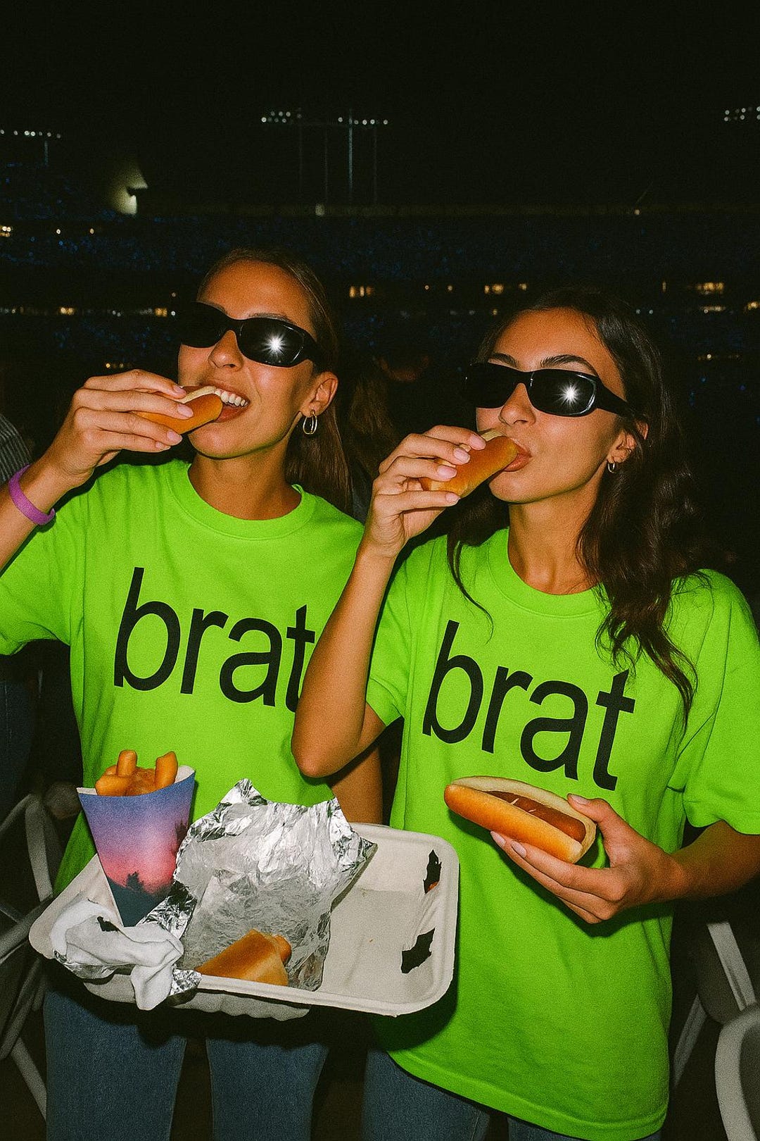 Charli XCX Brat Shirt – Neon Green Y2K Aesthetic T-shirt, Viral Brat ...