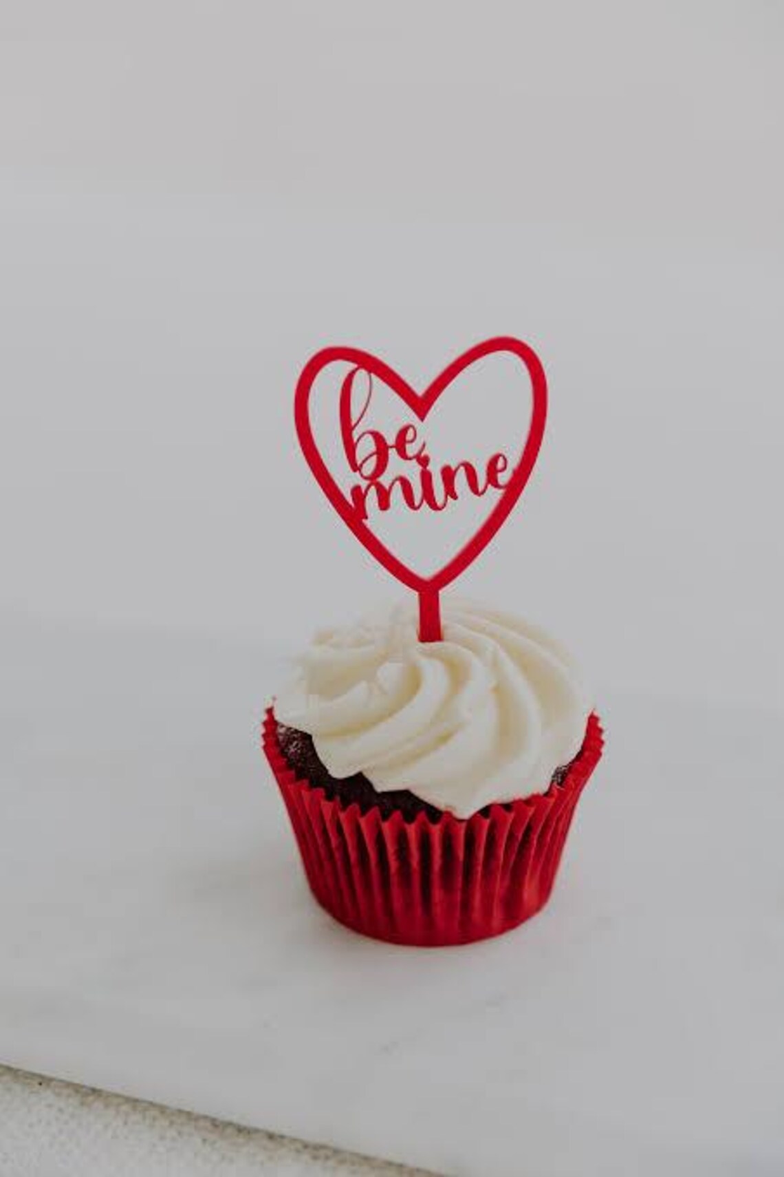 Personalized Mini Cake Toppers (set of 10): Custom Acrylic Cupcake ...