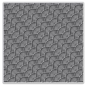 Wave Pattern Bold Pattern Background Stamp by Hero Arts Cling Red ...