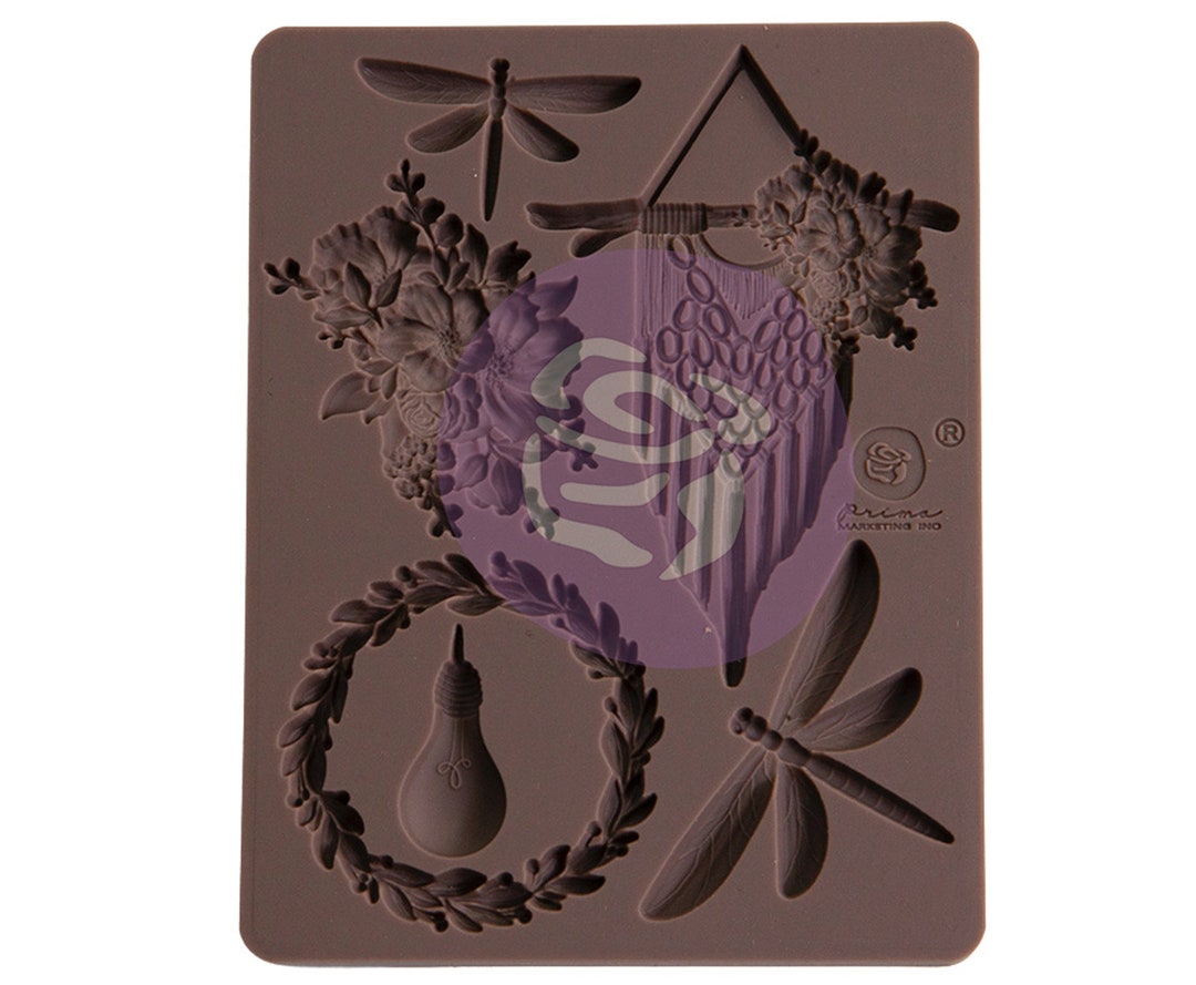 Dragonfly Prima Molds Silicone Frank Garcia Aquarelle Dreams - Etsy