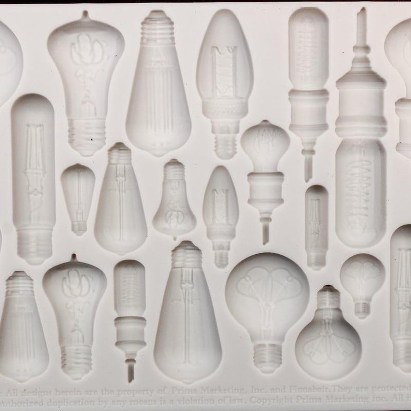 Light Bulb Candy Mold - Etsy