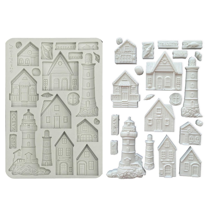 Clay Small House Mold - Etsy