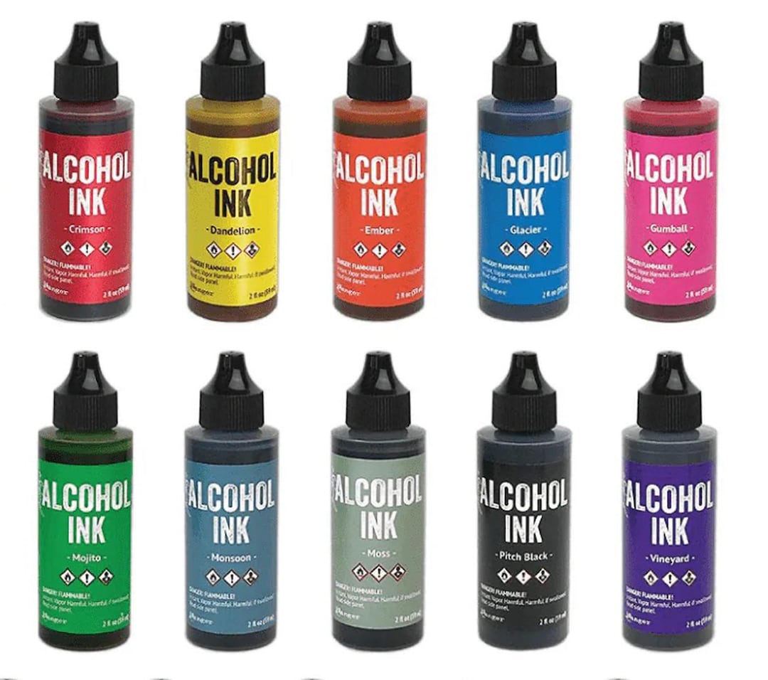 2oz Alcohol Ink Bottles Tim Holtz Ranger - Etsy