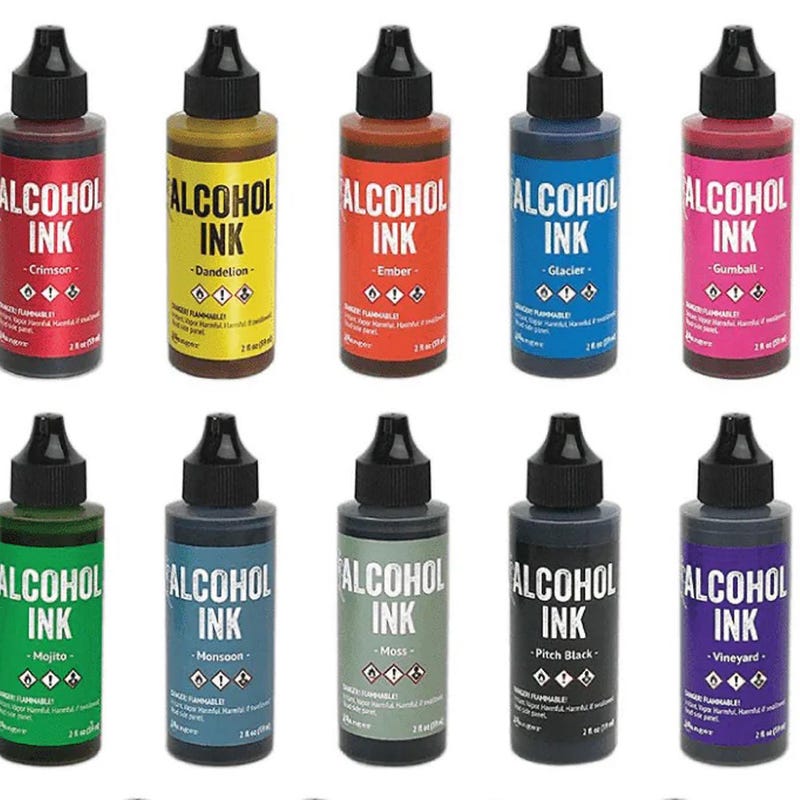 Alcohol Inks - Etsy
