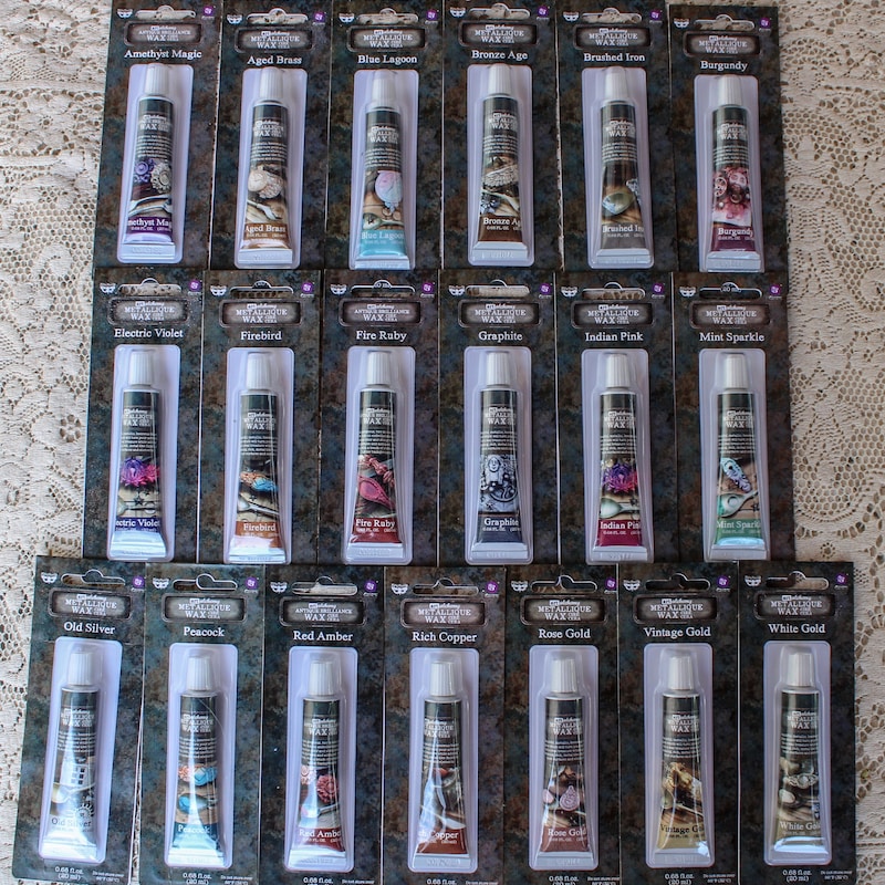 Wax for Gold Metallic Paint - Etsy