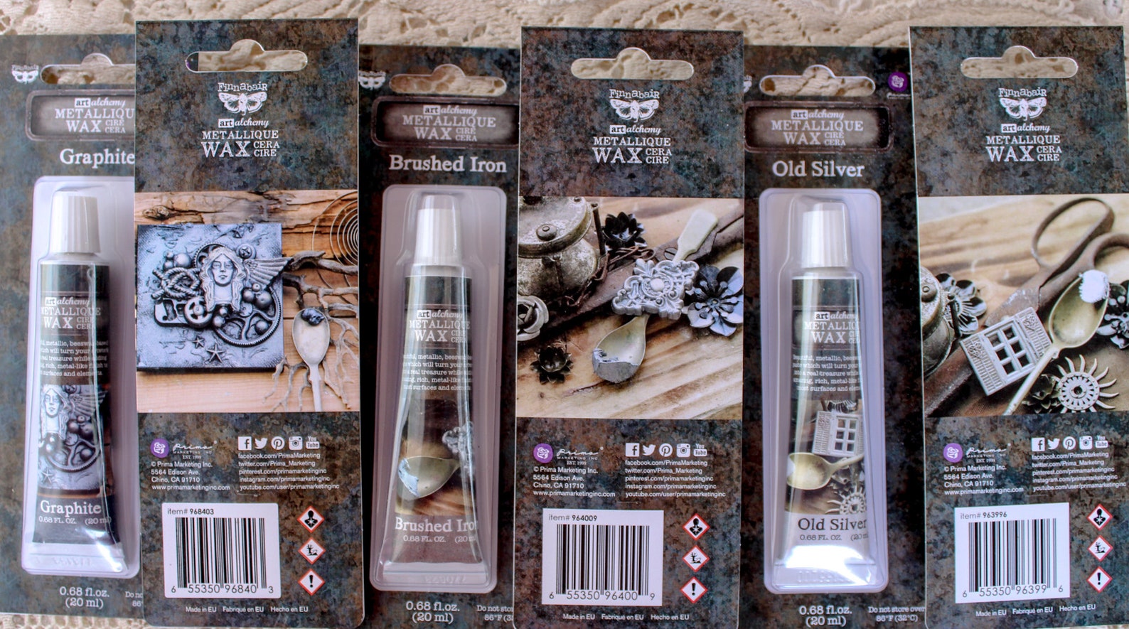 Wax Beeswax Metallique Paste Finnabair Art Alchemy Prima - Etsy