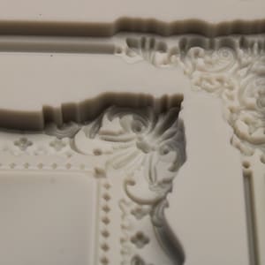 Stamperia Frames Brocante Mold Ornate Silicone for Resin Clay - Etsy