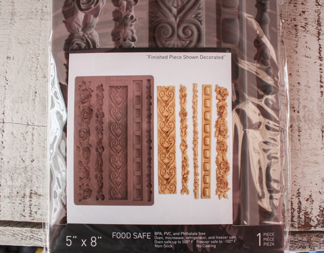 Decor Moulds Elegant Borders Re-design Prima Molds Silicone for Resin ...