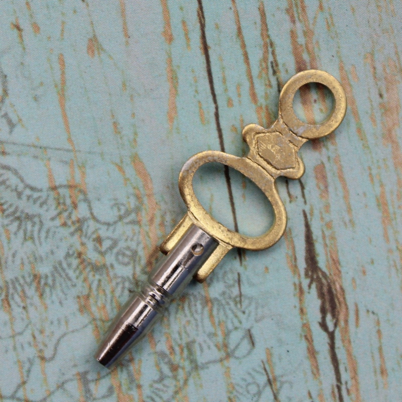 Pocket Watch Key Pendant - Etsy