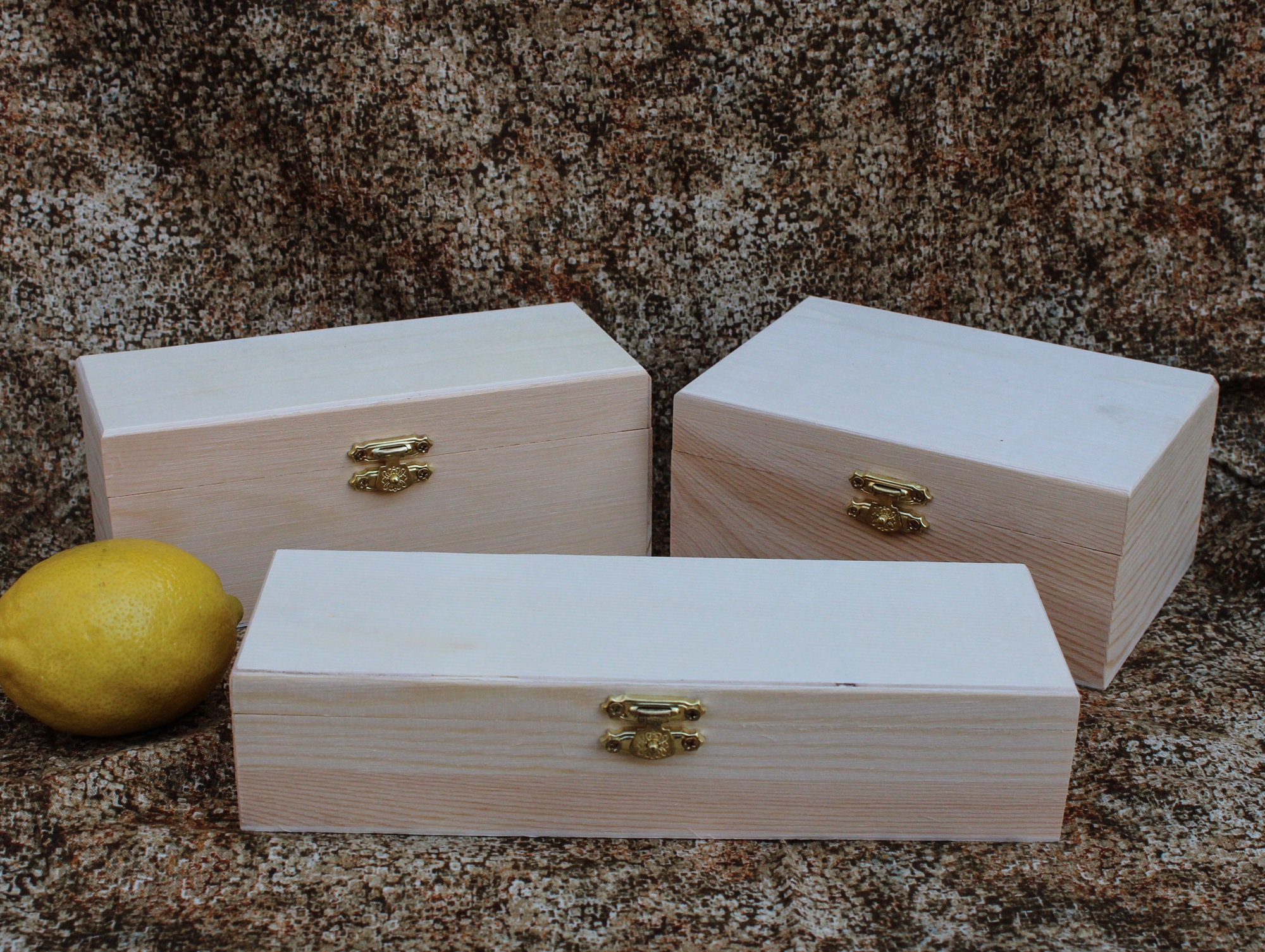 Book Shaped Wood Box Unfinished 6.5 X 4.25 X 2 - Etsy