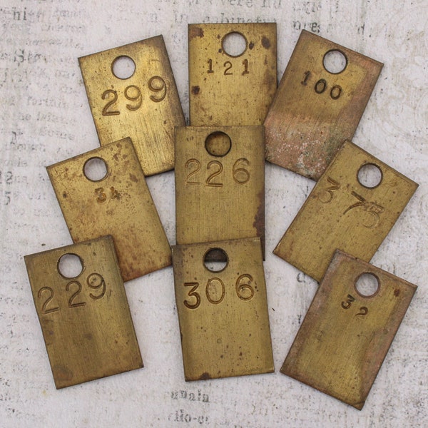 Coat Check Tags - Etsy