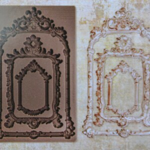 Finley Frames Molds Rectangular Ornate Prima Decor Silicone for Resin ...