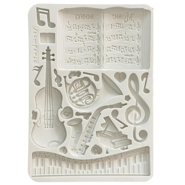 Musical Notes Mold - Etsy