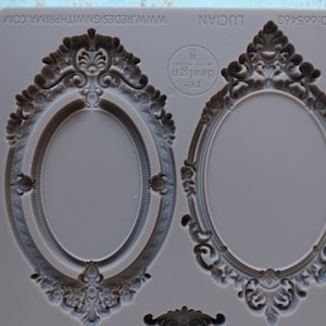 Lucian Frames Molds Re-design Prima Decor Rectangle Oval Silicone for ...