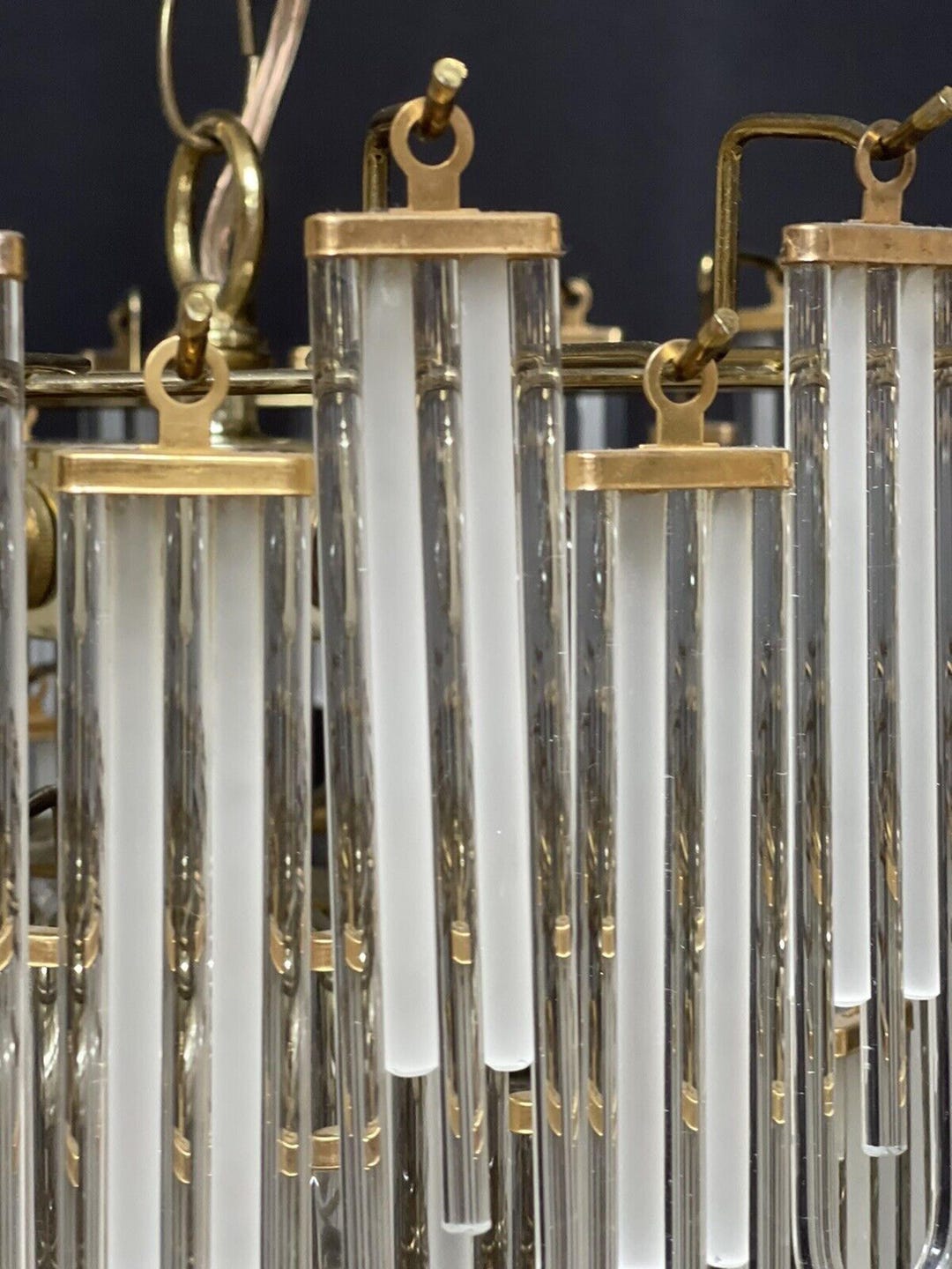 Murano Italian Blown Crystal Glass Rod Replacement for Chandelier - Etsy