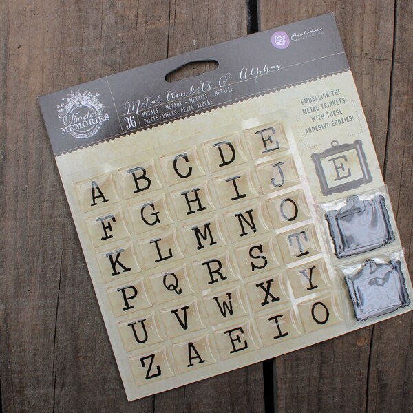 Adhesive Metal Letters - Etsy