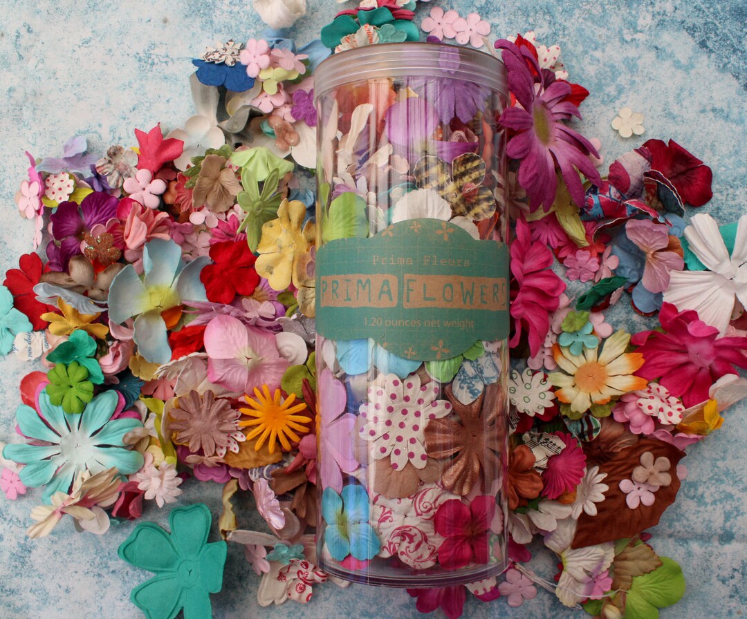Prima Flowers Wildflower Pillar Mix - Etsy