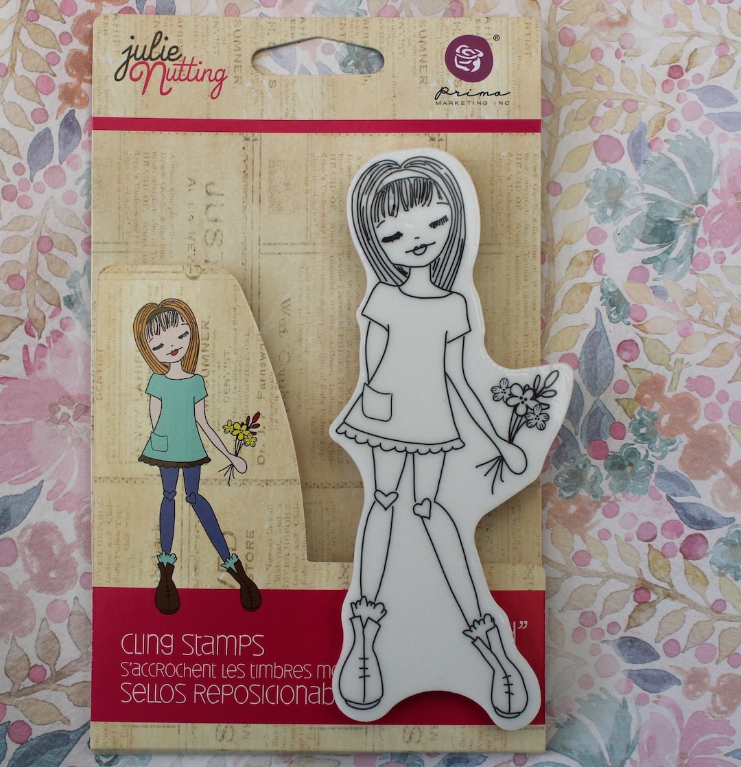 Julie Nutting Daisy Doll Cling Stamp Set 3 Pieces - Etsy