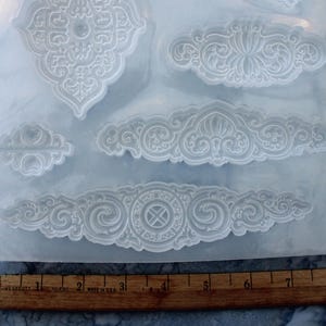 Plates Soft Maxi Mold Texture Impressions Plate Stamperia Plastic ...