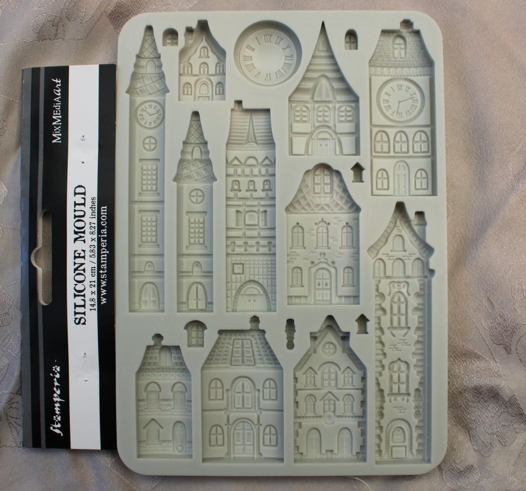 Cozy House Silicone Mold From Stamperia Doll House - Etsy