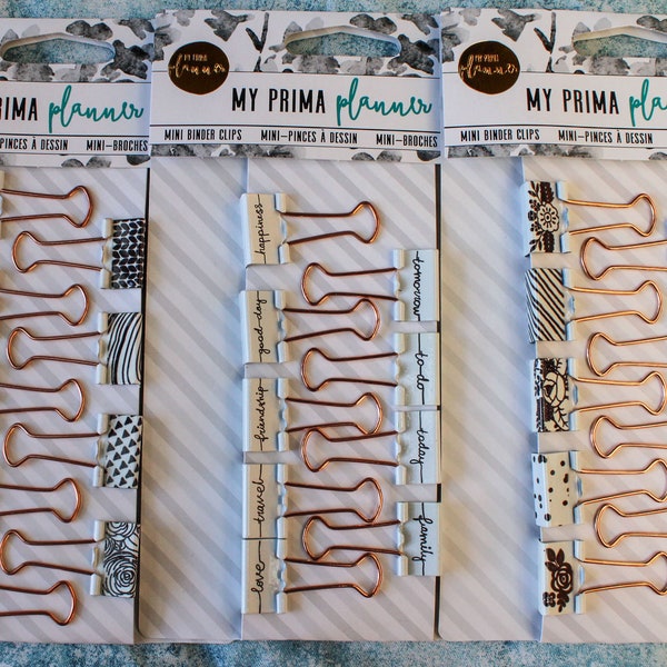 Binder Clips - Etsy