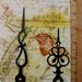 Fancy Set of Clock Hands Vintage Black Decorative for Jewelry, Collage ...