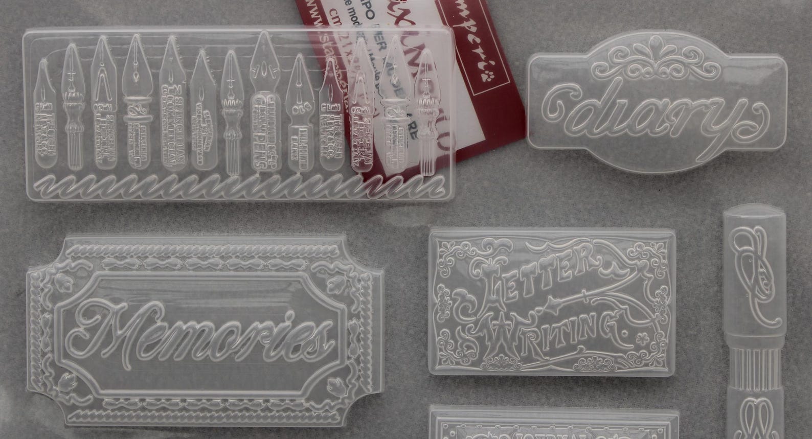Inks & Labels Soft Maxi Mold Texture Impressions Plate Stamperia ...