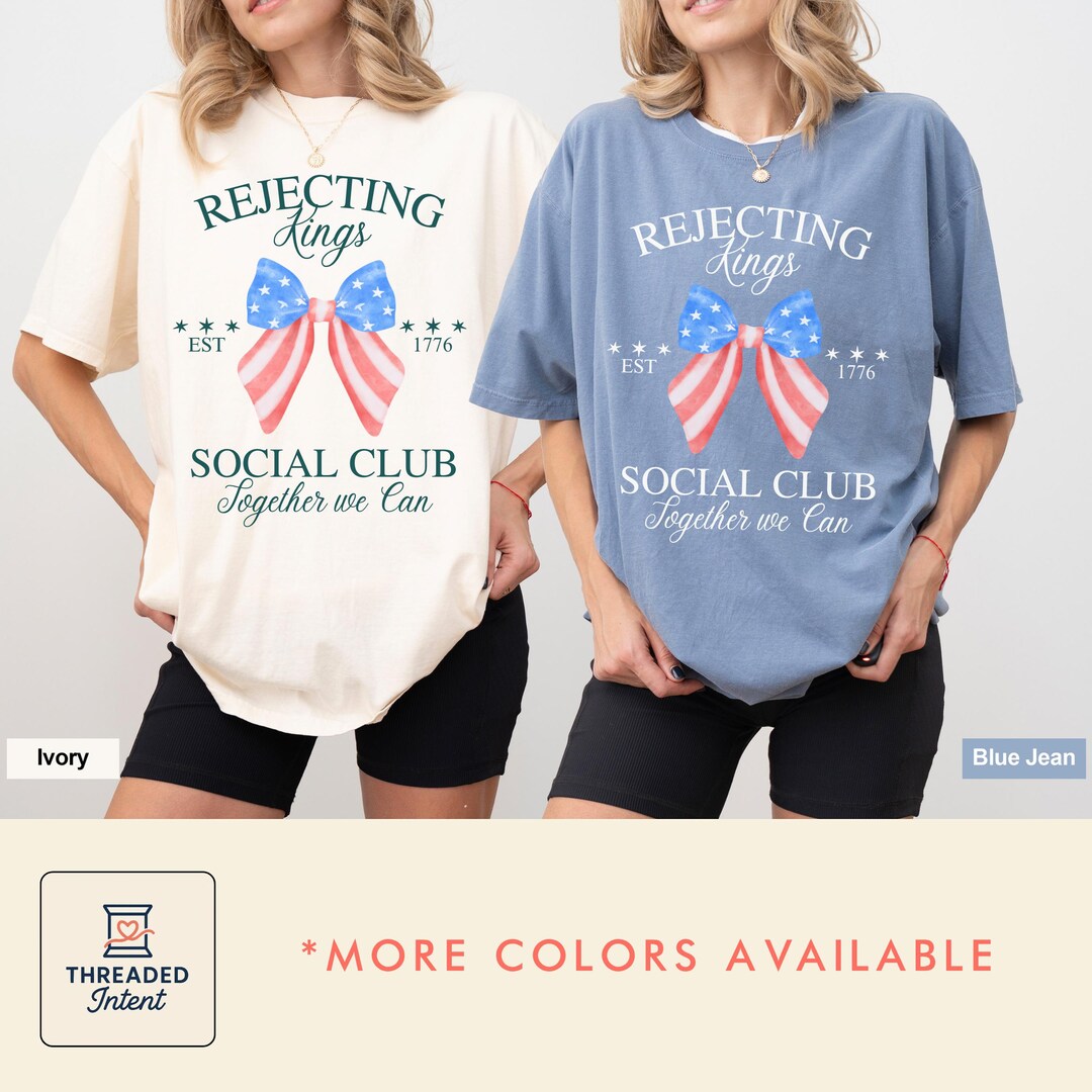Rejecting Kings Social Club Shirt, Political T-shirt, Protect Democracy ...