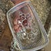 Vintage Indiana Glass Lace Edge Pedestal Covered Dish - Etsy