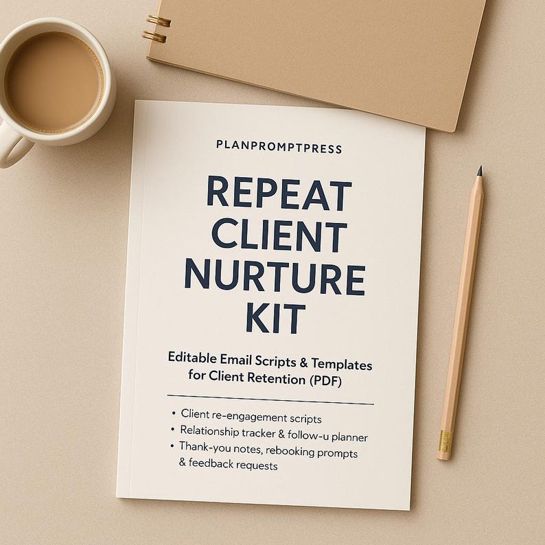 Repeat Client Nurture Kit – Editable Email Scripts & Templates for ...