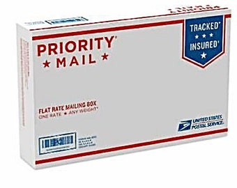 Medium Flat Rate Box | Etsy