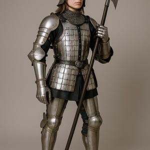 Medieval Full Plate Armor Suit | Handcrafted Steel Warrior Armor ...