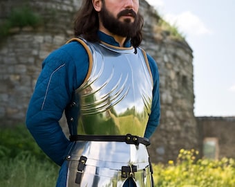 Medieval Knight Warrior Suit of Armor Wearable Halloween Cosplay ...