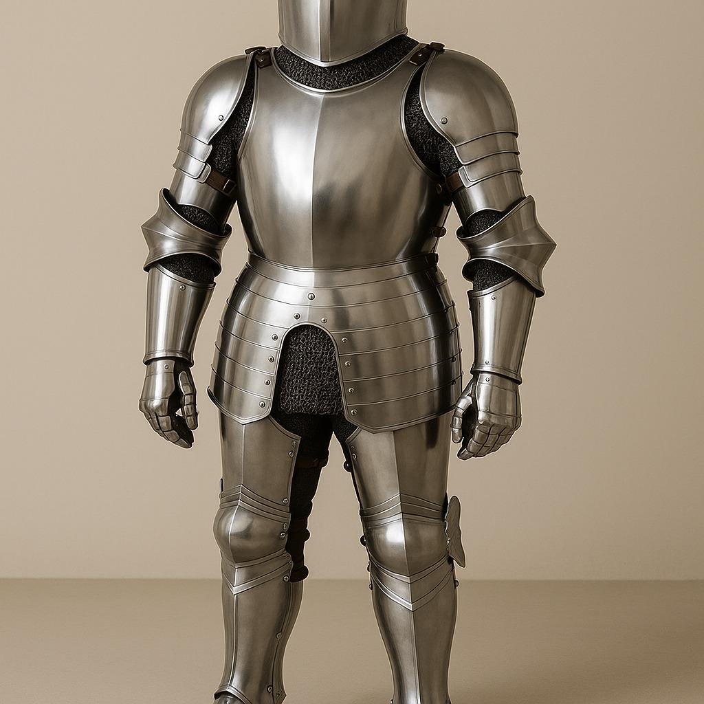 Full Suit of Armor Medieval Gothic Knight Armor | Handcrafted Steel ...
