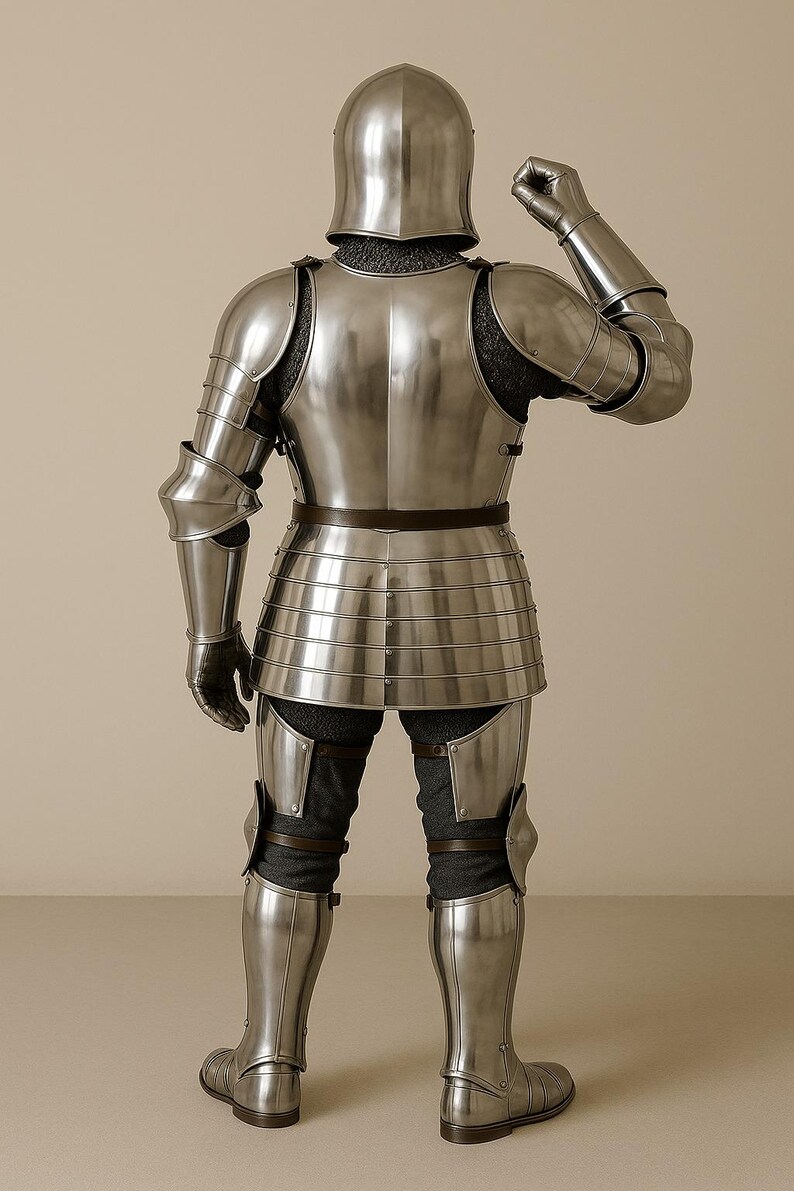 Full Gothic Knight Suit of Armor | Wearable Steel Set, Medieval ...