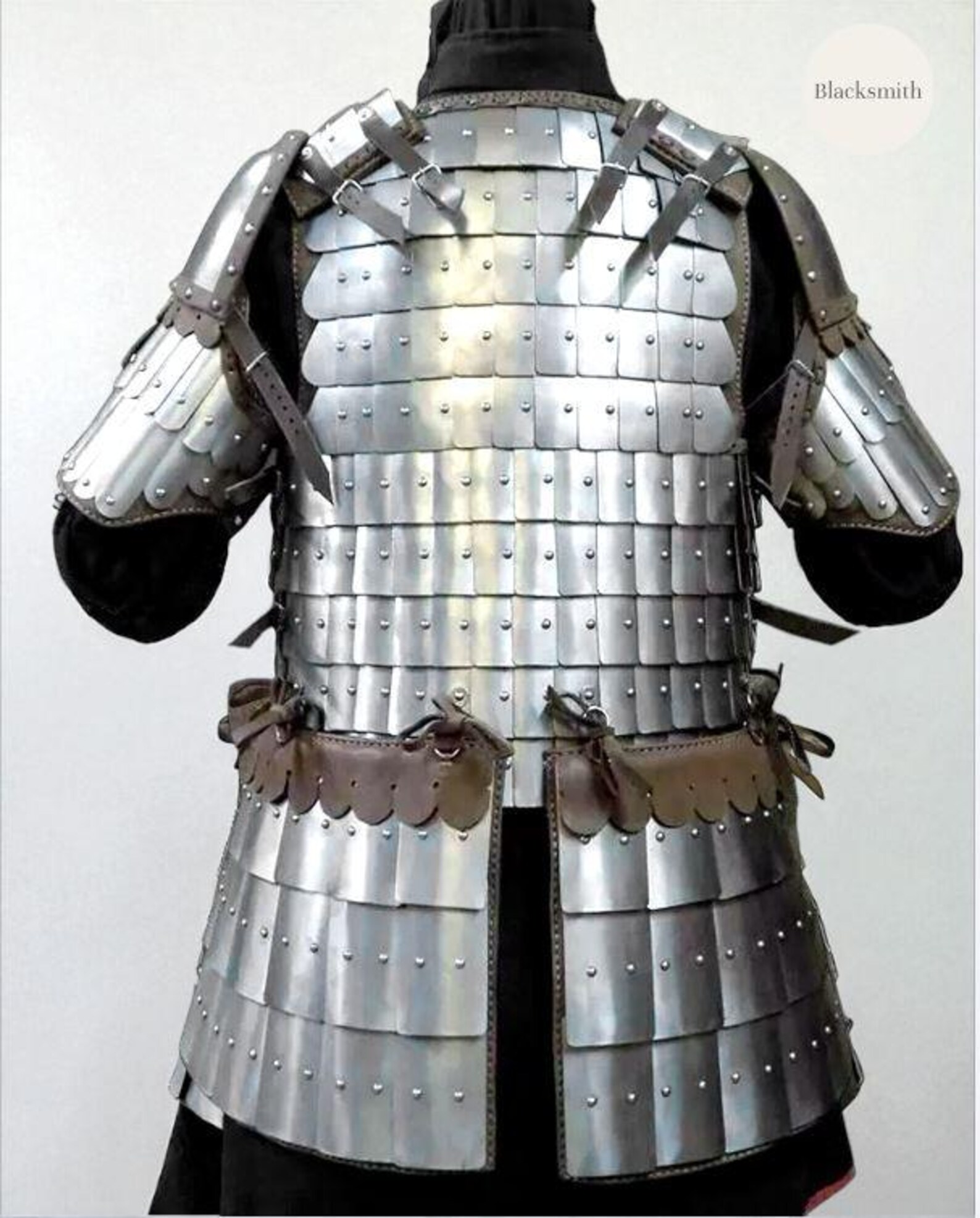 Medieval Plate Armor Ottoman Byzantine Celtic Viking Lamellar Steel ...