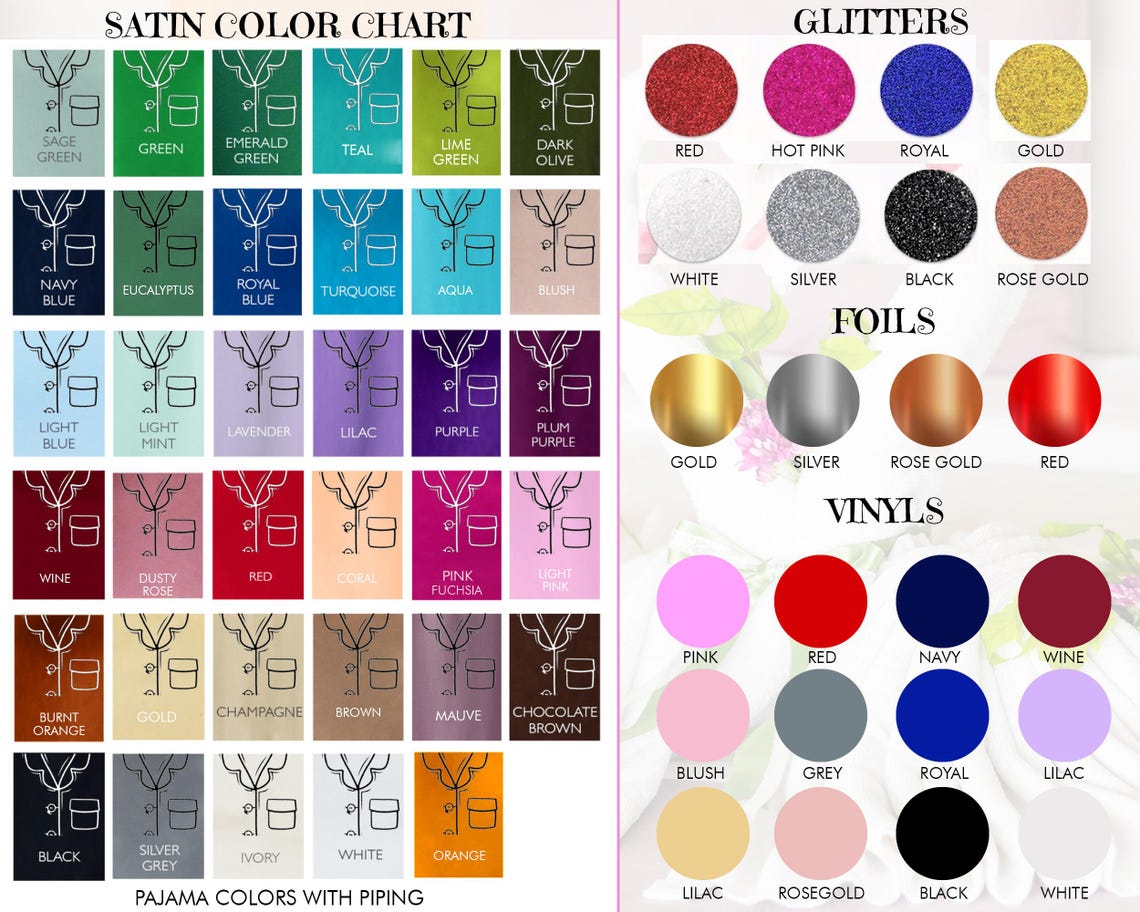 Personalized Satin Ruffle Pajama Set, Custom Satin PJ, Bachelorette ...