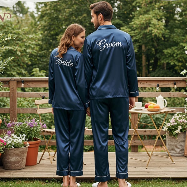 His and Hers Pajamas - Etsy UK