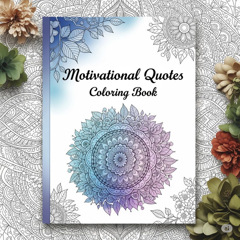 Motivational Quotes Coloring Book: Inspirational Quotes and Fun ...