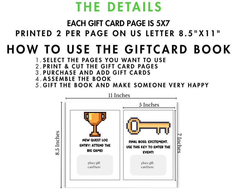 Gift Card Book, Christmas Gift Card Book, Young Adult Gift, 16th ...