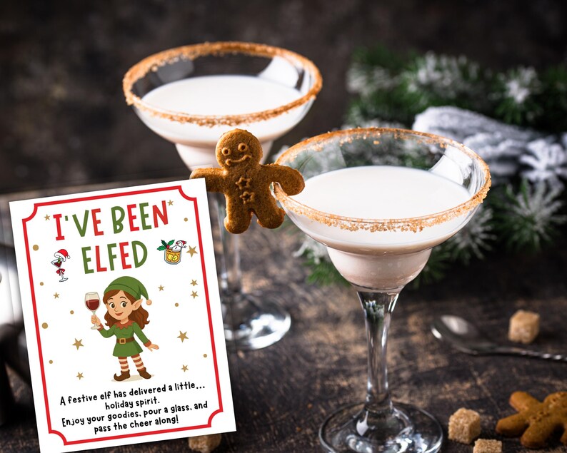 You’ve Been Elfed Printable Kit, Team Building Game, Adult Christmas ...