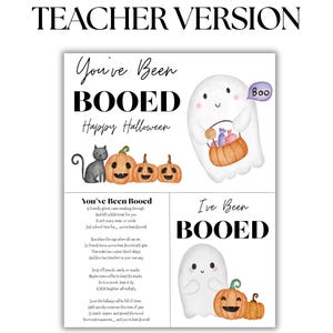 You've Been Booed for Teachers, Youve Been Booed for School Staff ...