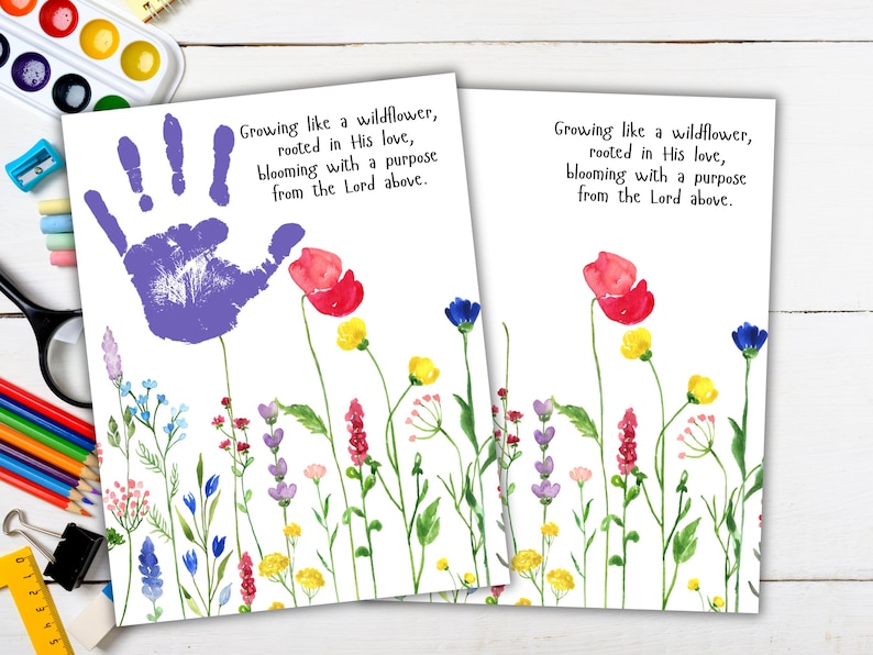 Christian Mother's Day Craft, Handprint Craft, Mother's Day Printable ...