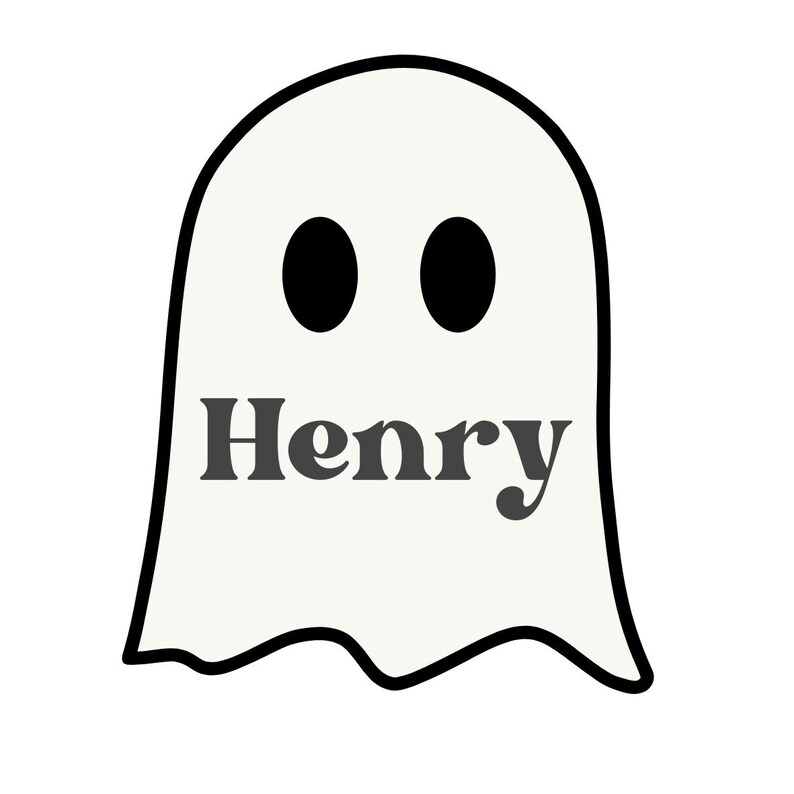 Personalized Ghost Name Tags for Classroom | Cute Halloween Teacher ...