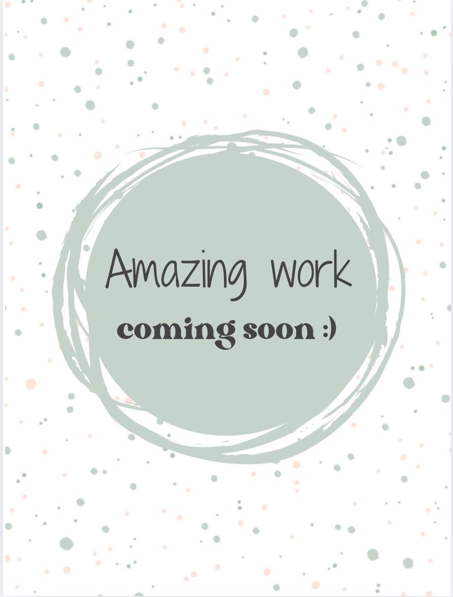 Amazing Work Coming Soon” Poster – Back to School Classroom Decor ...