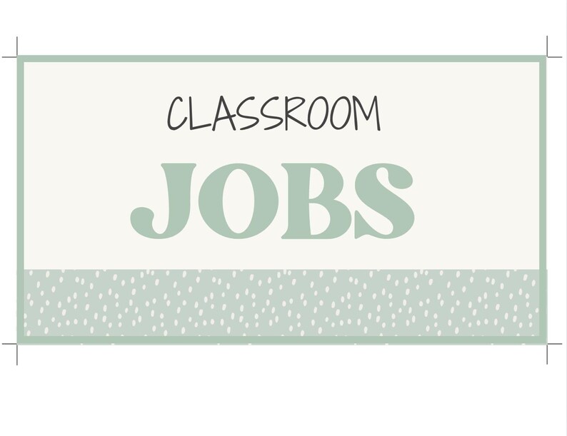 CANVA Editable Boho Rainbow Classroom Jobs Chart | Pastel Student Job ...